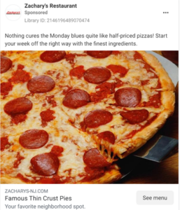 18 Restaurant Facebook Ads Examples To Pump Up Revenue